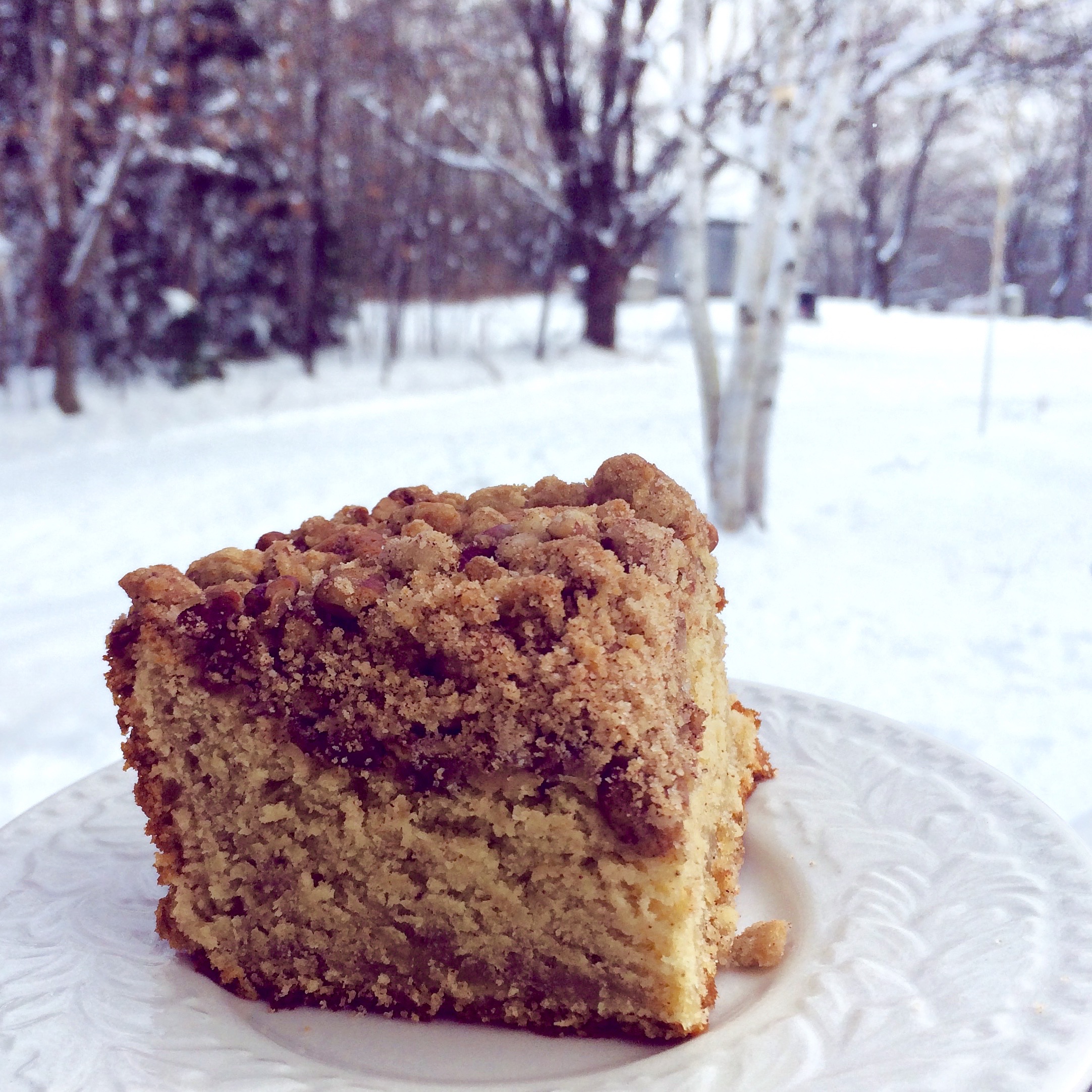 Deluxe Coffee Cake – Crunchy Salty Sweet