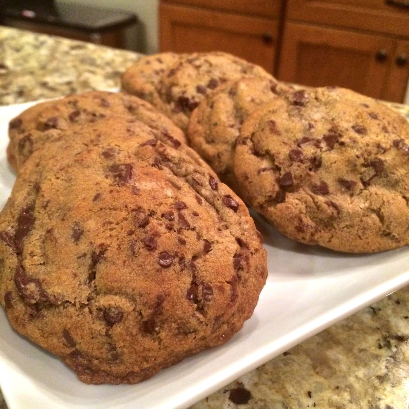 The Chippiest Chocolate Chip Cookies – Crunchy Salty Sweet