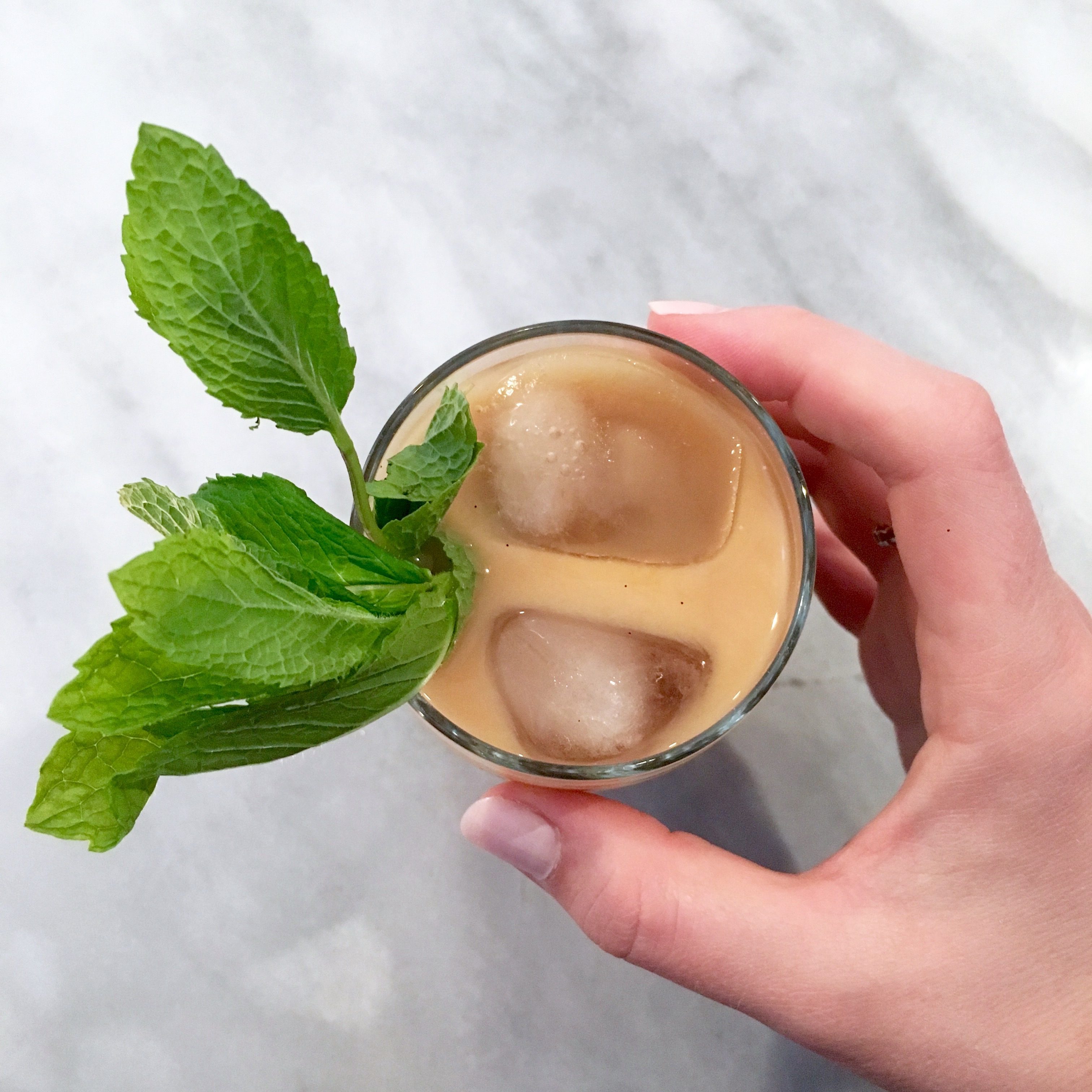 Vanilla Mint Cold Brew – Crunchy Salty Sweet